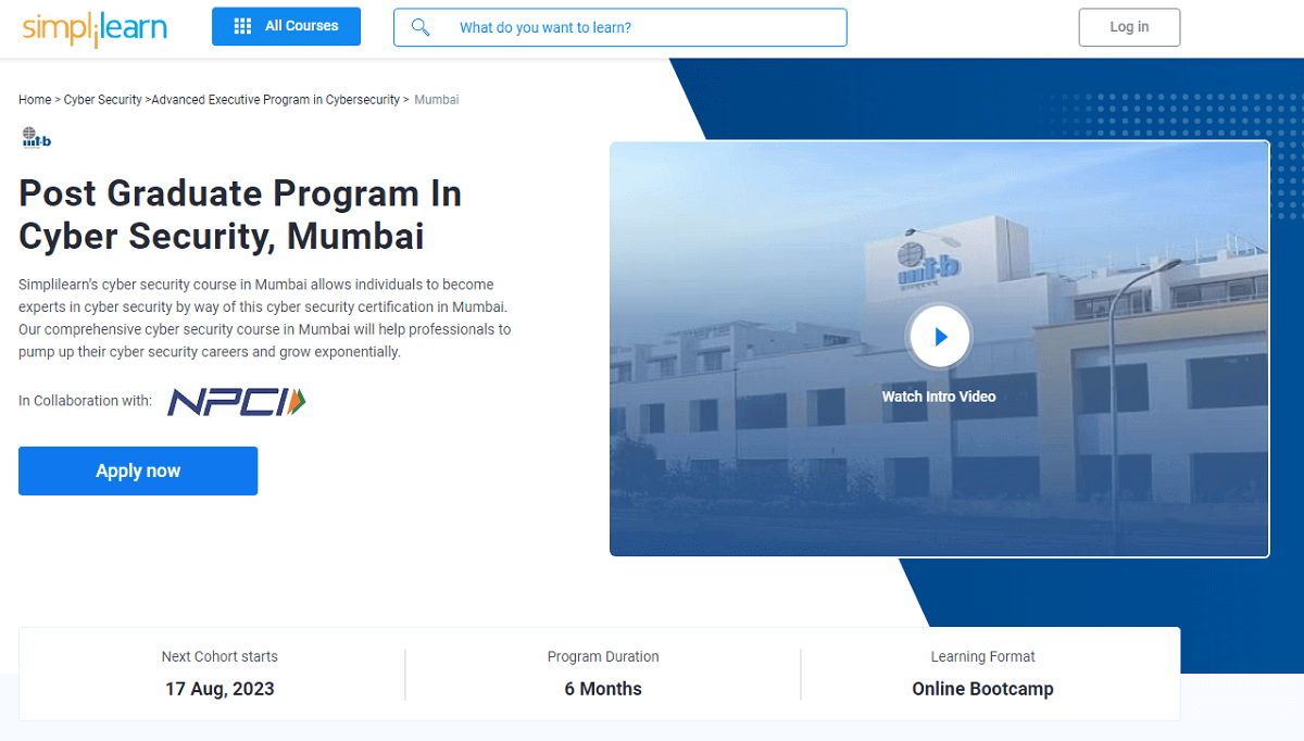 17 BEST Cyber Security Courses in Mumbai 2024 (Updated)