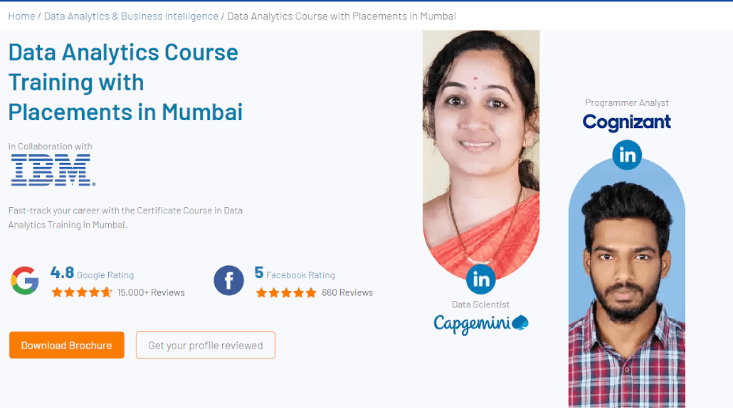 14 BEST Data Analytics Courses In Mumbai (2023)