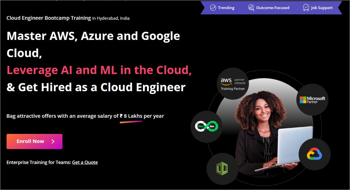 14 Cloud Computing Courses in Hyderabad (2024 Compared)