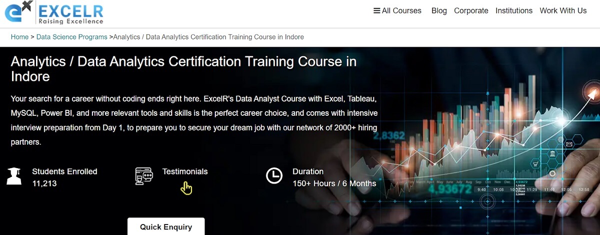 13 Data Analytics Courses in Indore (compared) - 10Pie