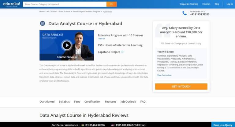 13 BEST Data Analytics Courses in Hyderabad (2024 Updated)