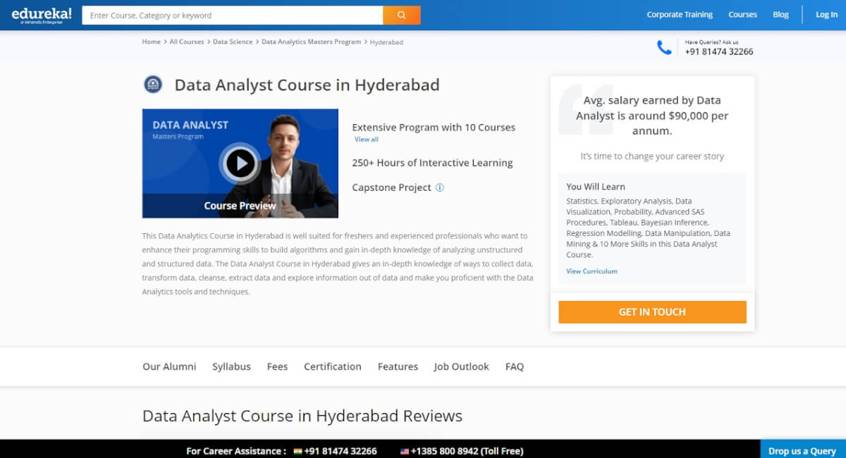 13 BEST Data Analytics Courses in Hyderabad (2024 Updated)