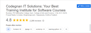 Codegnan - IT training Institute in India
