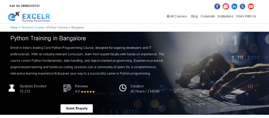 10 Best Python Courses In Bangalore (Compared) - 10Pie