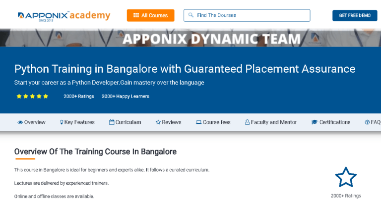 10 Best Python Courses In Bangalore (Compared) - 10Pie