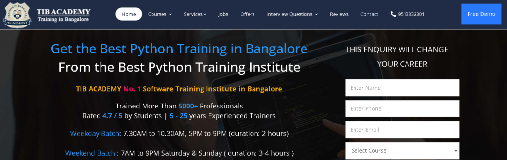 10 Best Python Courses In Bangalore (Compared) - 10Pie