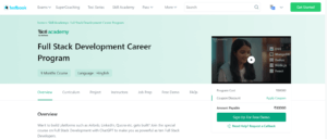 Full Stack Development Course Syllabus: Fees, Duration, & Eligibility